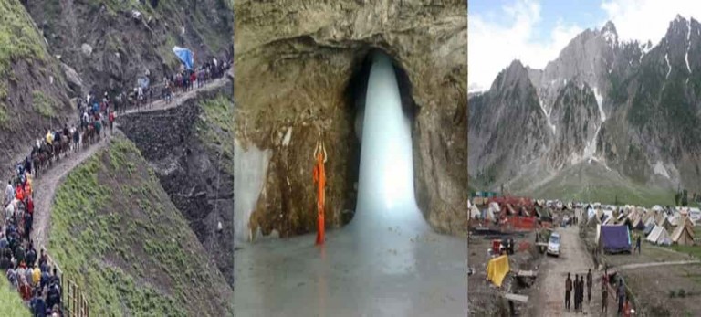 Amarnath Temple - Amarnath Cave & Ice Lingam
